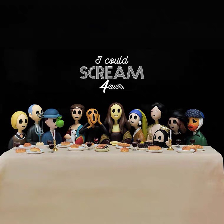 SALE 🔥 I could scream 4ever by Red Capsule ลิขสิทธิ์แท้ 🍏 ของสะสม โมเดล ...