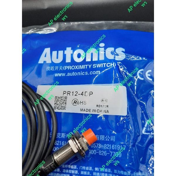 เซ็นเซอร์ Proximity PR12-4DP 12มิล ชนิดPNP-NO 3สาย ไฟเลี้ยง12-24VDC. (จับโลหะ) ราคาไม่รวมvat ...