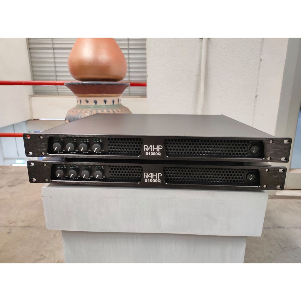 RAHP D1000Q เพาเวอร์แอมป์ power amplifier class d power amp 4ch เพาเวอร์แอมป์กลางแจ้ง เครื่อง ...
