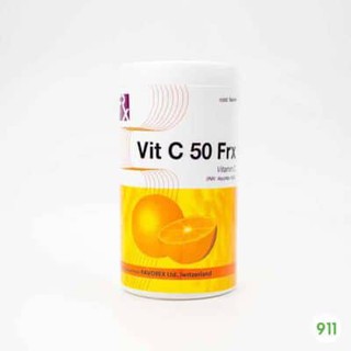 VIT C 50 FRX 50 MG . (วิตามินซี 50 มก ต่อ เม็ด กระปุก 1000 เม็ด ...
