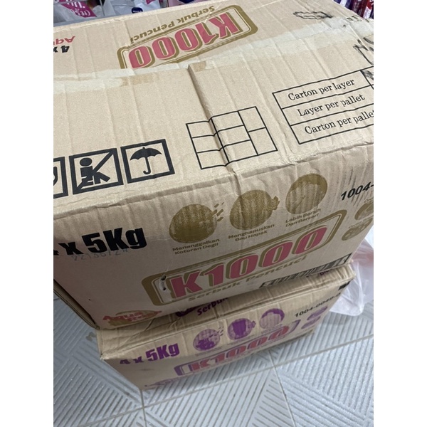 ผงซักฟอกมาเลย์ K1000 /5 kg | Shopee Thailand