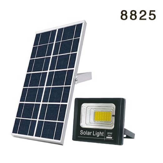 OMUDA_SHOP ไฟโซล่าร์เซลล์ สปอตไลท์ LED แสงสีขาว รุ่น jd-10 25 40 60 100 200 วัตต์ | Shopee Thailand