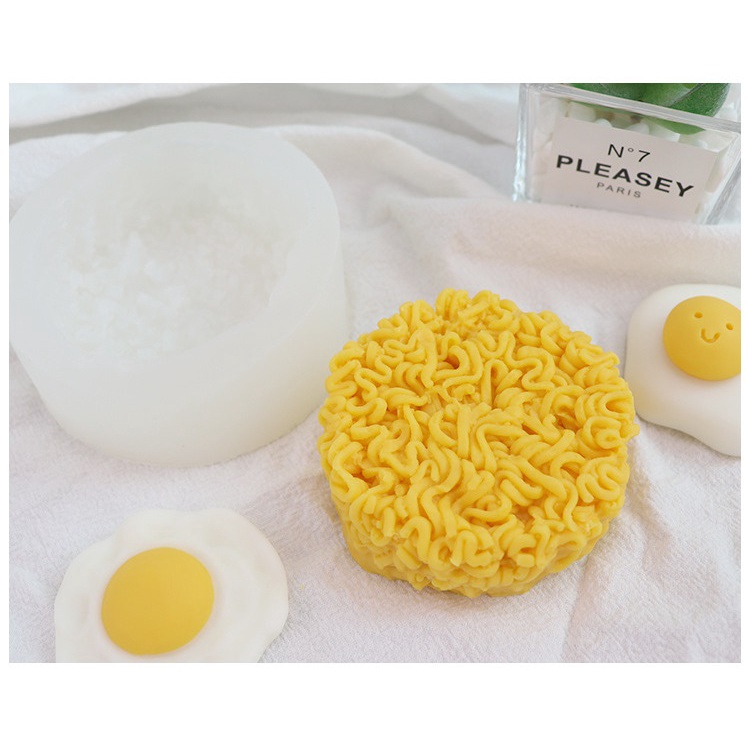 พิมพ์ซิลิโคน แม่พิมพ์มาม่า พร้อมส่งจากไทย รูปบะหมี่ สำหรับทำ เทียนหอม ...