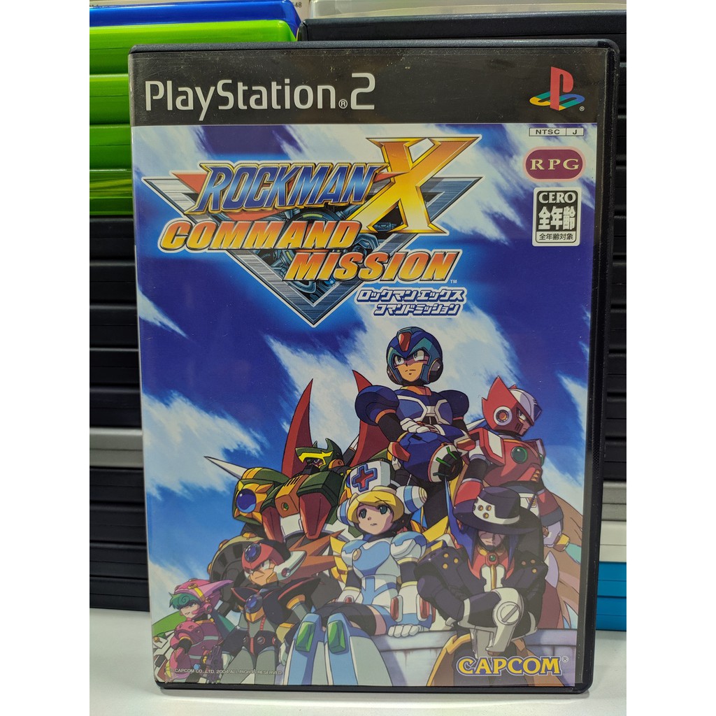 แผ่นแท้ [PS2] Rockman X Command Mission (Japan) (SLPM-65643) Megaman ...