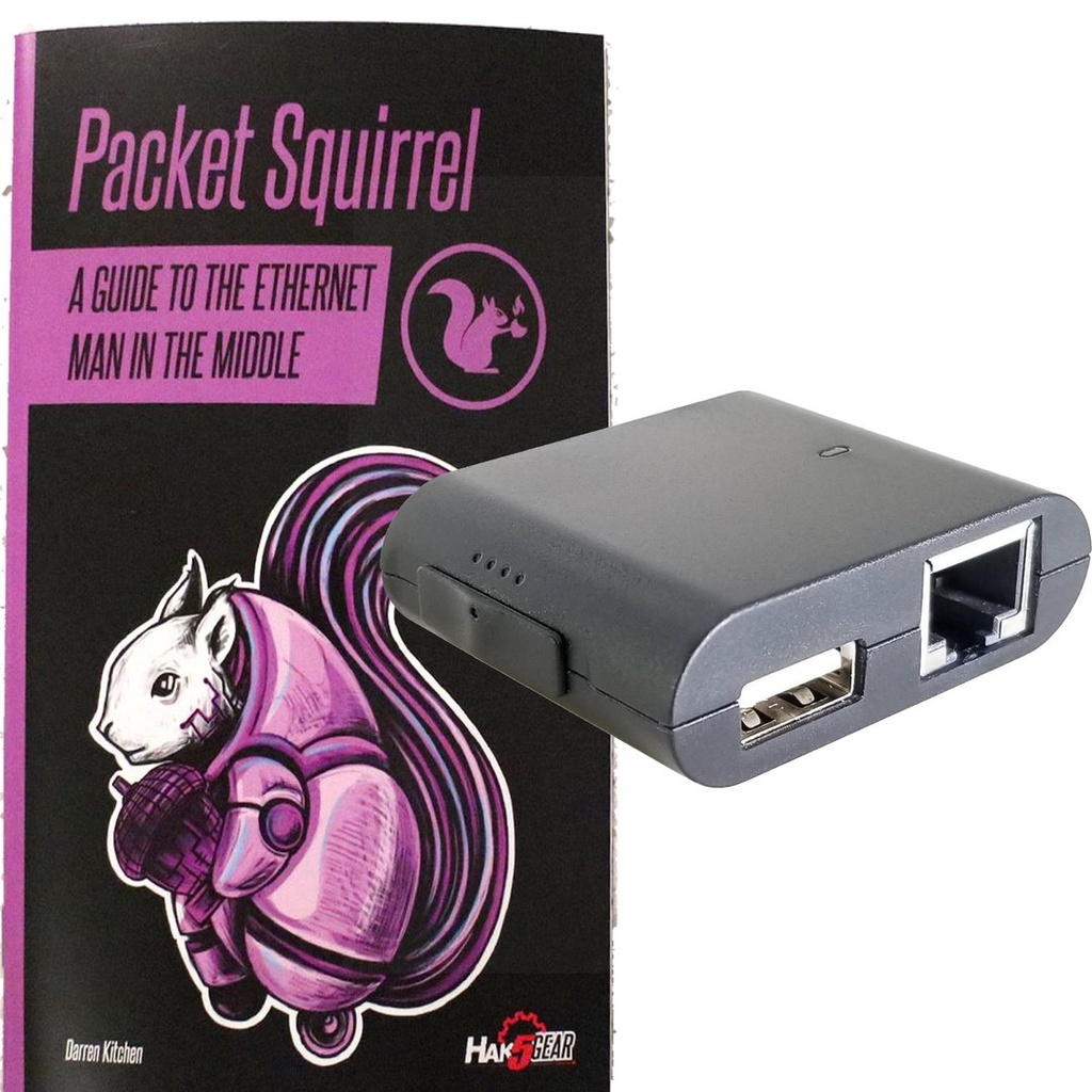 Hak5 Packet Squirrel + Guide Book | Shopee Thailand