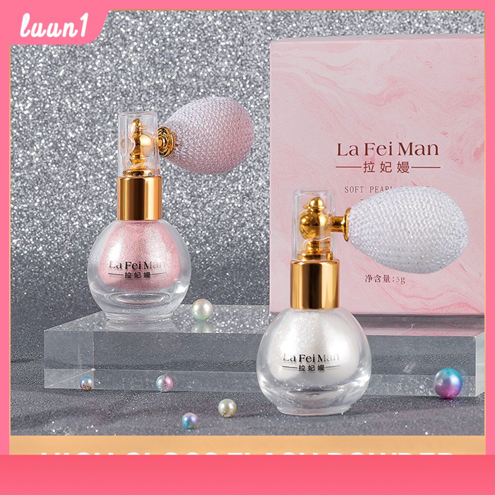 La Fei Man ผงไฮไลท์ กลิตเตอร์เงาๆ ผงแป้งไฮไลท์ ของแท้100% ️พร้อมส่ง ...