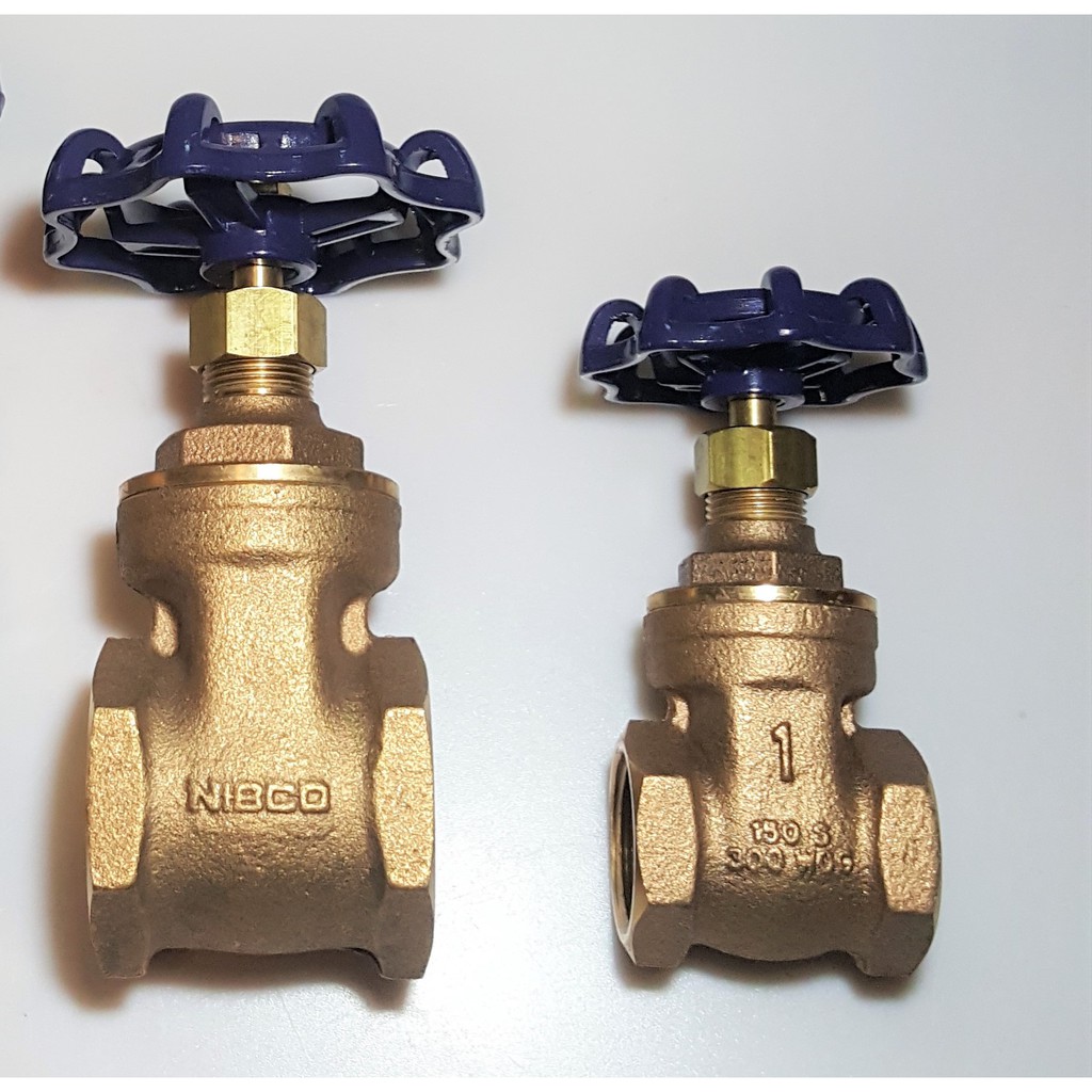 Gate Valve ยี่ห้อ Nibco รุ่น 450 PN 20 Bronze Non Rising Stem . Screw ...
