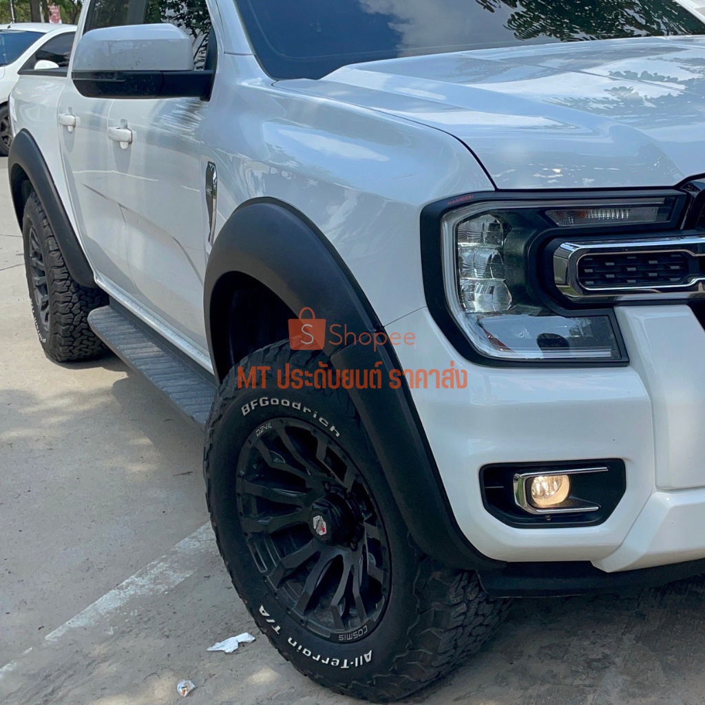 คิ้วล้อ คิ้วซุ้มล้อ ฟร์อดเรนเจอร์ เน็กเจน FORD RANGER NEXT GEN 2022 สี ...