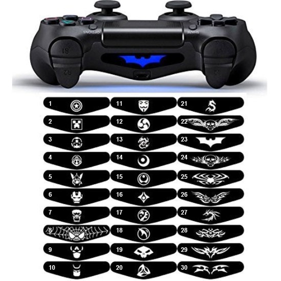 สติ๊กเกอร์ สติกเกอร์ Stickers For Sony Playstation 4 PS4 Slim Pro ...