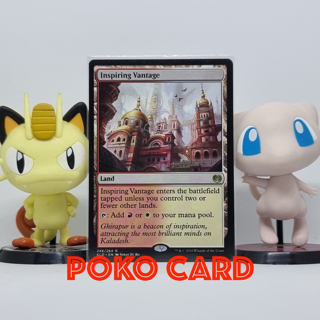 Inspiring Vantage การ์ด Magic The Gathering ของแท้ จากชุด Kaladesh ...