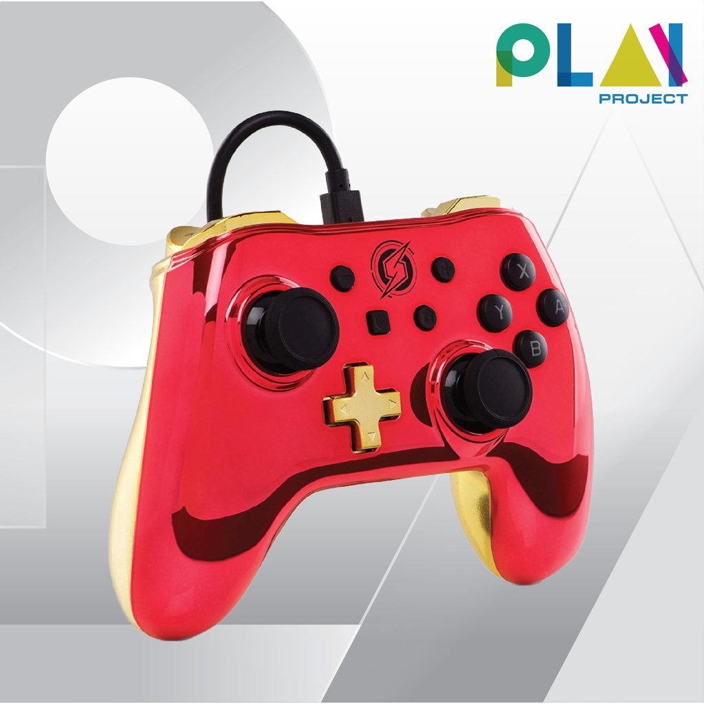 จอย PowerA Metroid Enhance Wired Controller สำหรับ Nintendo Switch [มือ ...