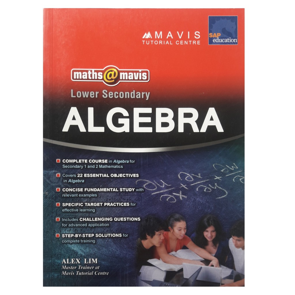 หนังสือ CCK: maths@mavis Lower Secondary :แบบฝึก Algebra และ Numbers ...