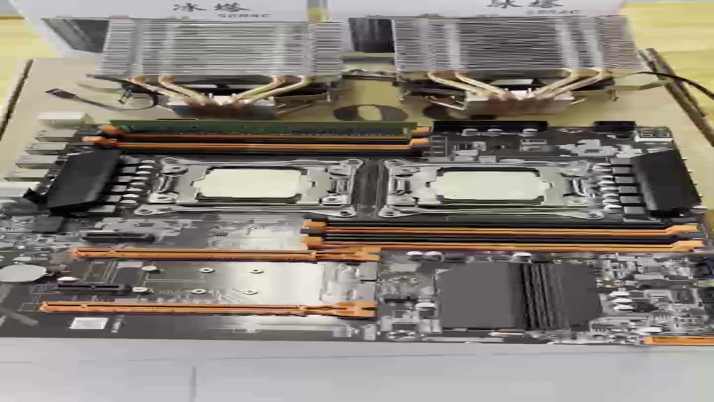 ชุด Mb x99 Dual M.2 x2 cpu Xeon E5 2660v3 dual 20c/40t 2.6-3.3ghz Ram ...