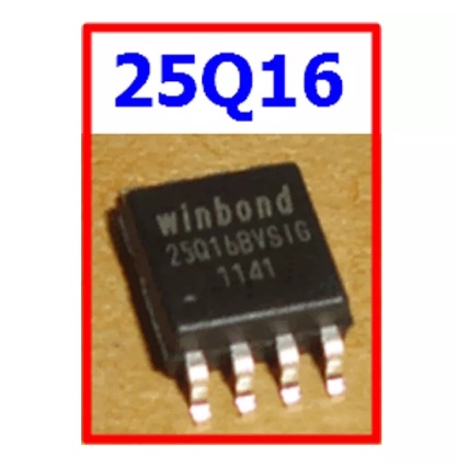 ไอซีเมมโมรี่ยี่ห้อ Winbond (ไอซีเปล่า) มีให้เลือกหลายเบอร์ 25Q16 / 25Q32 / 25Q64 / 25Q128 สินค้า ...
