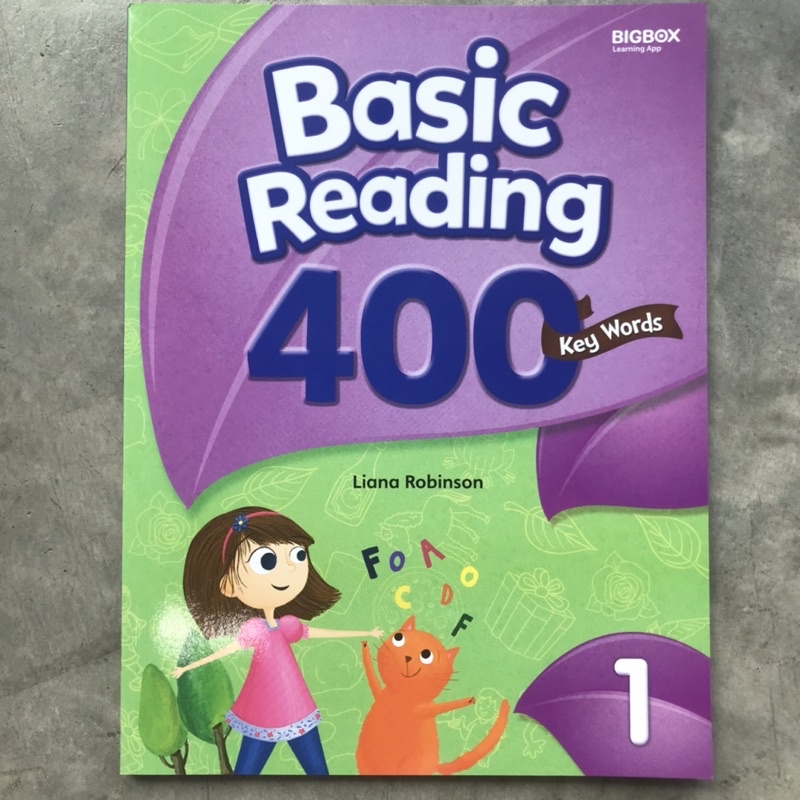 หนังสือเรียนภาษาอังกฤษ Basic Reading 400 Key Words เล่ม 1 พร้อม CD ...