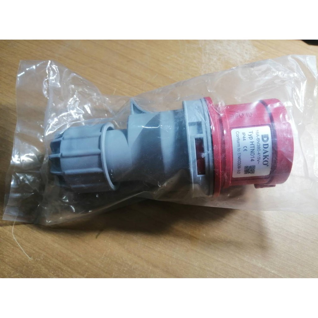 Dako Power Plug (เพาเวอร์ปลั๊ก) รุ่น HTN014 16A 380V-415V 4Pin ระดับกัน ...