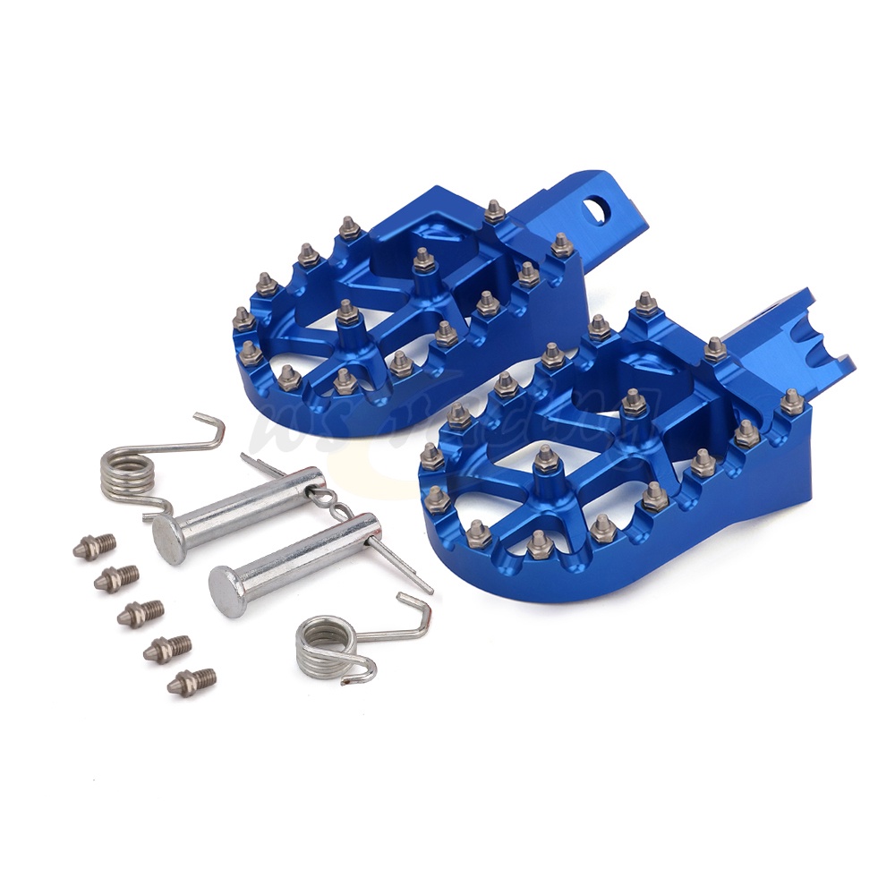 ที่พักเท้าอลูมิเนียม CNC สําหรับรถจักรยานยนต์ CRF50 CRF70 CRF110 XR50 ...