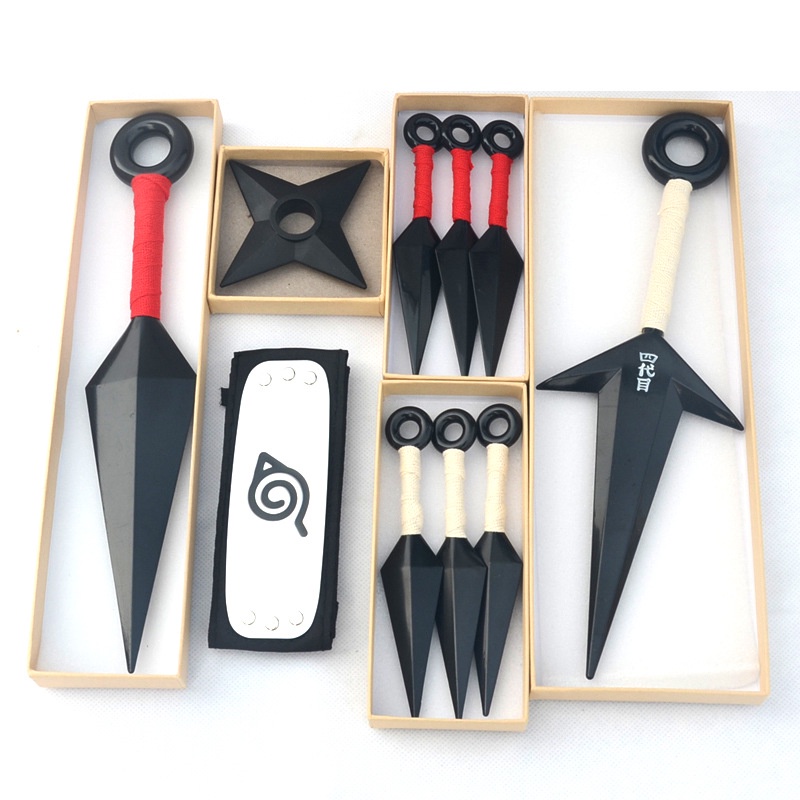 สร้อยคอ จี้การ์ตูนอนิเมะ Naruto kunai COSPLAY ninja prop weapon ...