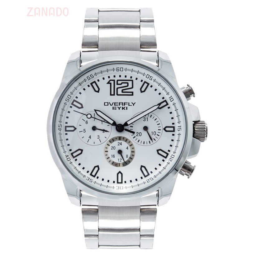ลดล้างสต็อค EYKI Overfly นาฬิกาข้อมือผู้ชาย 3 หน้าปัด รุ่น EOV8568 สีขาว | Shopee Thailand