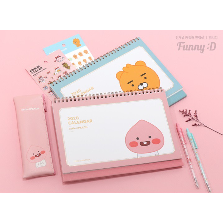 [พร้อมส่ง little apeach] KAKAO FRIENDS- 2020 CALENDAR | Shopee Thailand