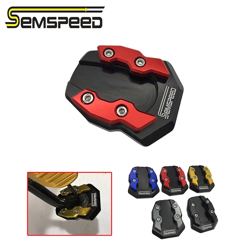 SEMSPEED Yamaha XMAX เท้า Kick Side Stand ขยายแผ่น Centerstand สําหรับ ...