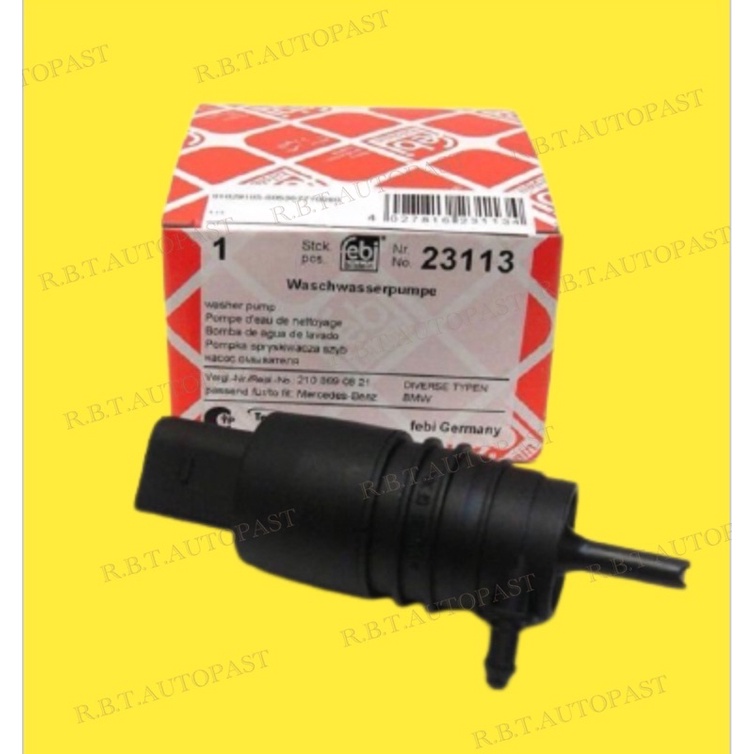 BENZ มอเตอร์ฉีดน้ำฝน (ปลั๊กแบน) รุ่น W203 W204 W208 W209 W210 W211 W212 ...