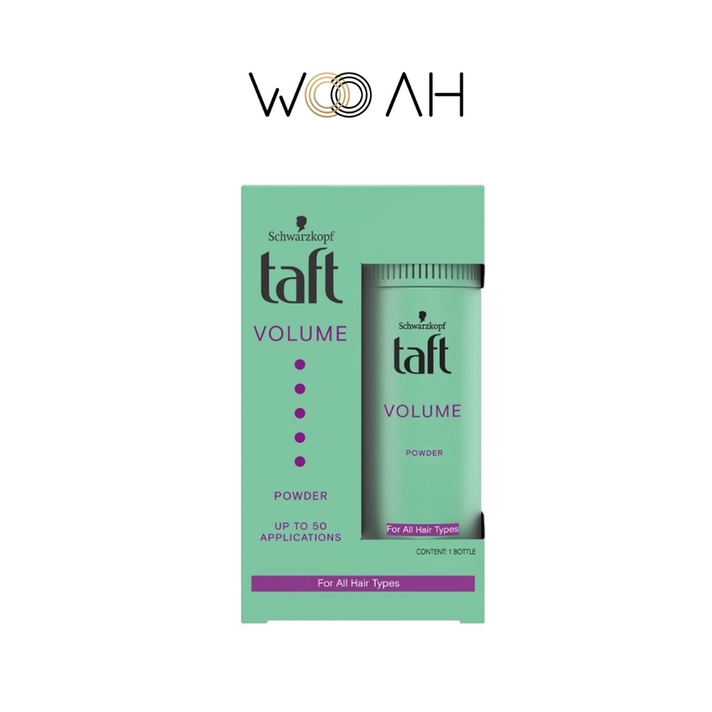 Schwarzkopf Taft Volume Powder ทัฟท์ วอลลุ่ม พาวเดอร์ 10กรัม [แป้งโรยผม ...