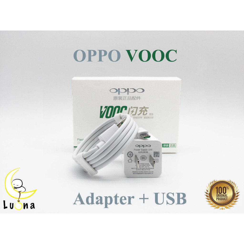 Oppo Vooc ระบบชาร์จเร็วของ Oppo Adapter,USB(แท้) | Shopee Thailand