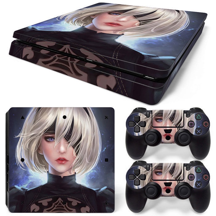 สติกเกอร์ฟิล์ม ps4 SLIM Pain Machine Sticker ps4 Thin Machine สําหรับ ...