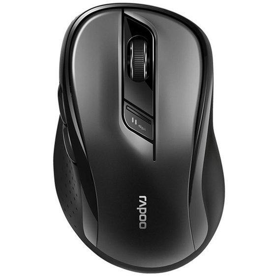 Rapoo M500 Multi-mode Silent Wireless Mouse Bluetooth MS-M500-BK ...