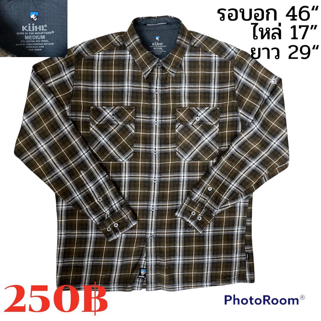 เสื้อลายสก็อตKUHL(ของแท้มือ2สภาพ9/10) | Shopee Thailand