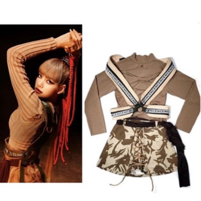 Babygaga ️ ชุดลิซ่า ชุดแบล็คพิ้งค์ ชุดเต้น ชุดโคฟ ชุดโคฟเวอร์ ชุดแบล็ค ...