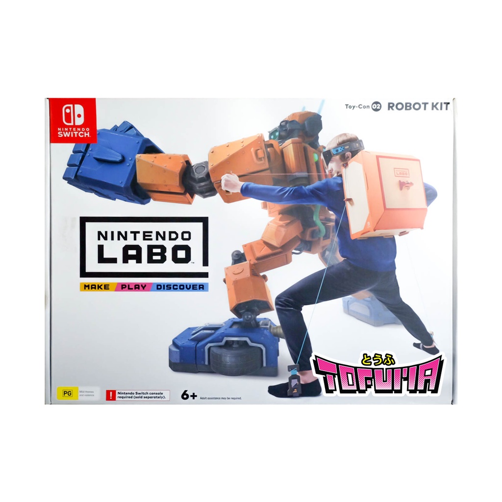 NINTENDO SWITCH LABO TOY CON 02 - ROBOT KIT | Shopee Thailand