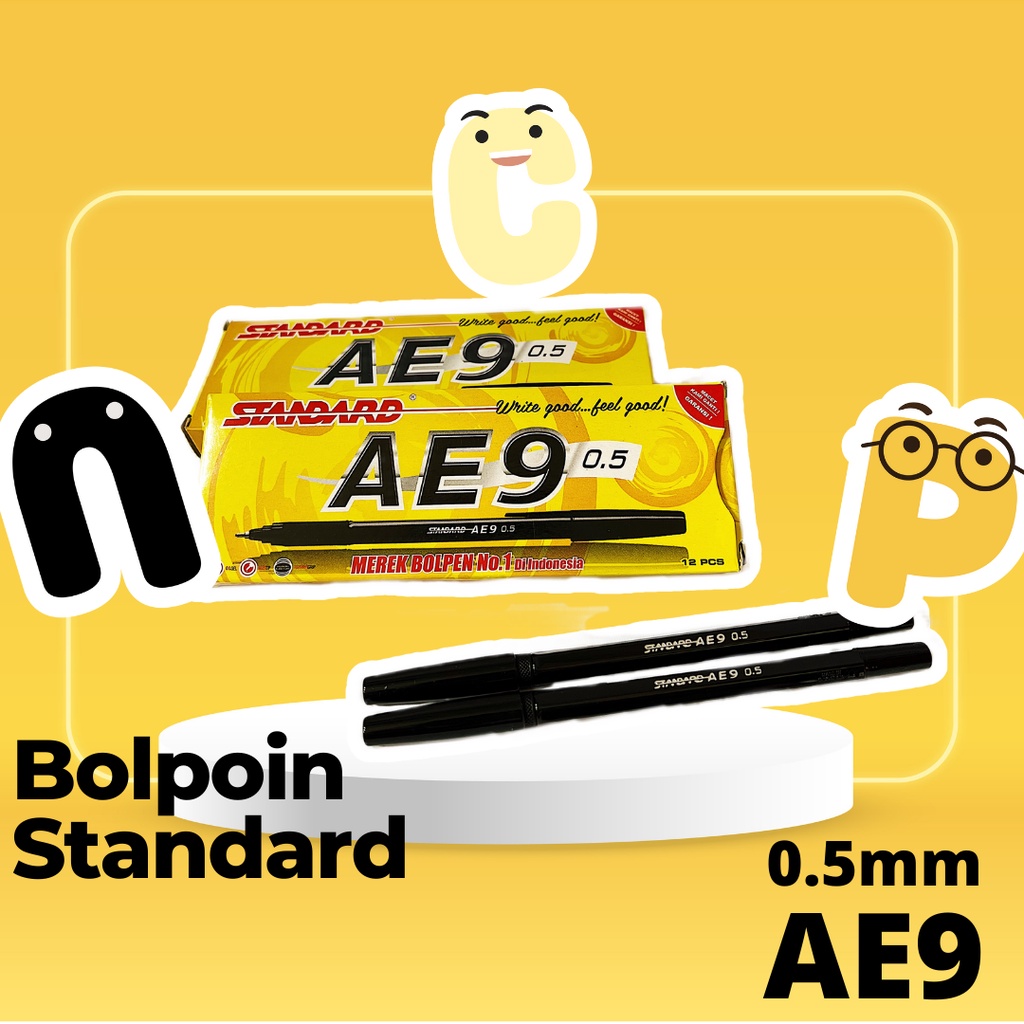 Ae9 มาตรฐาน 0.5 มม. ปากกาปากกา | Shopee Thailand