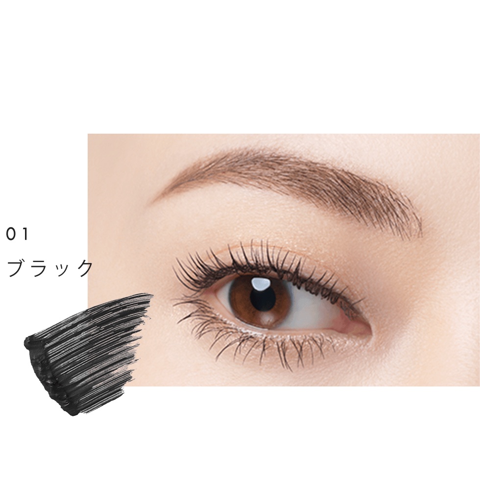 FASIO MASCARA Permanent Curl Mascara Hybrid (long) (Volume) 6g [Direct ...