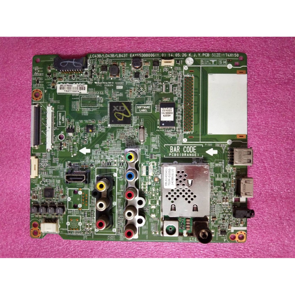 เมนบอร์ด แอลจี main board lg รุ่น 32lb551 32lb563 32lb561 (ของถอด ...