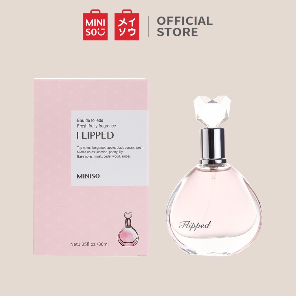 MINISO BEAUTY น้ำหอมผู้หญิง กลิ่น Flipped Perfume 30ML | Shopee Thailand