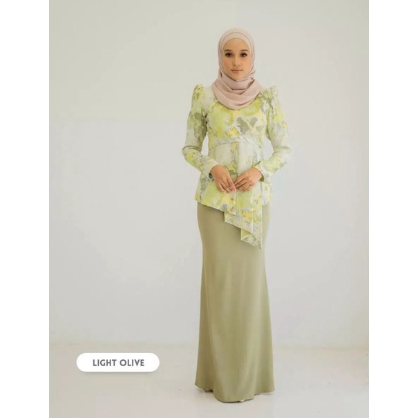Baju Kurung MODEN BAJU Raya 2024 BAJU Kurung Batwing Pario BAJU KEBAYA ...
