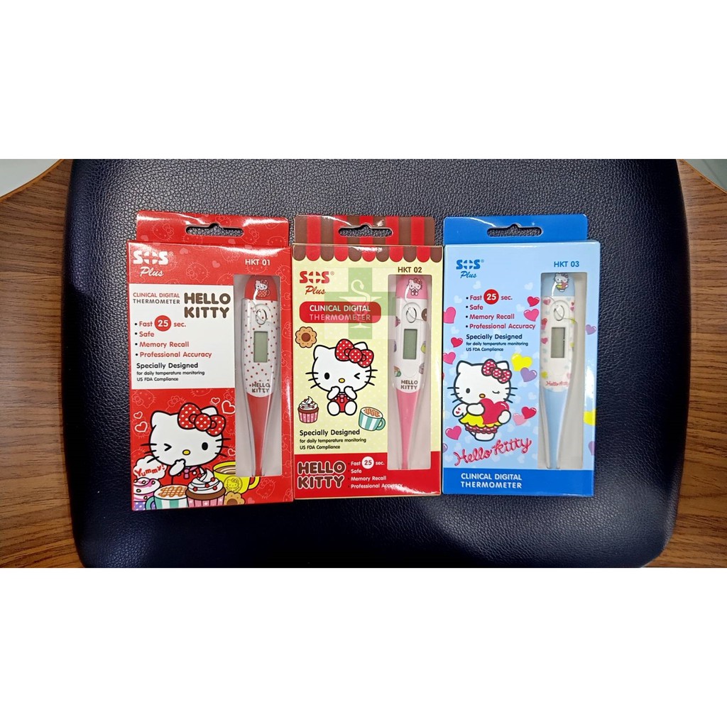 SOS Digital Thermometer Hello Kitty | Shopee Thailand