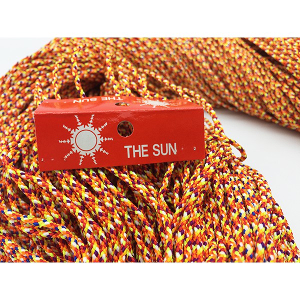 **200 เมตร** เชือกมงคล 7 สี ขนาดเล็ก 2 มม. คละสี สายสิญจน์ Holy Rope ...