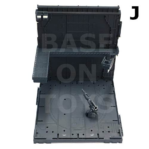 [ฉากโรงซ่อมหุ่น: แบบแยกกล่อง] CG Domain Base Action Base โรงซ่อมกันดั้ม ...