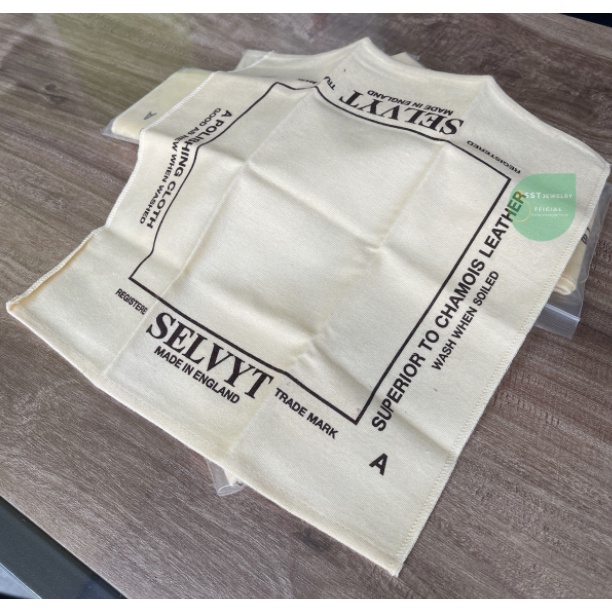 Selvyt Polishing Cloth ผ้าเช็ดทำความสะอาดอเนกประสงค์ (1 ผืน) ขนาด 10x10 ...