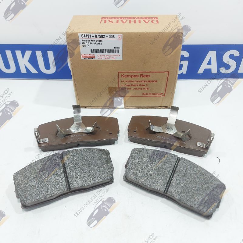 ผ้าเบรค - ผ้าเบรคหน้า Daihatsu Zebra S89 Espass S91 S92 Charade G102 ...