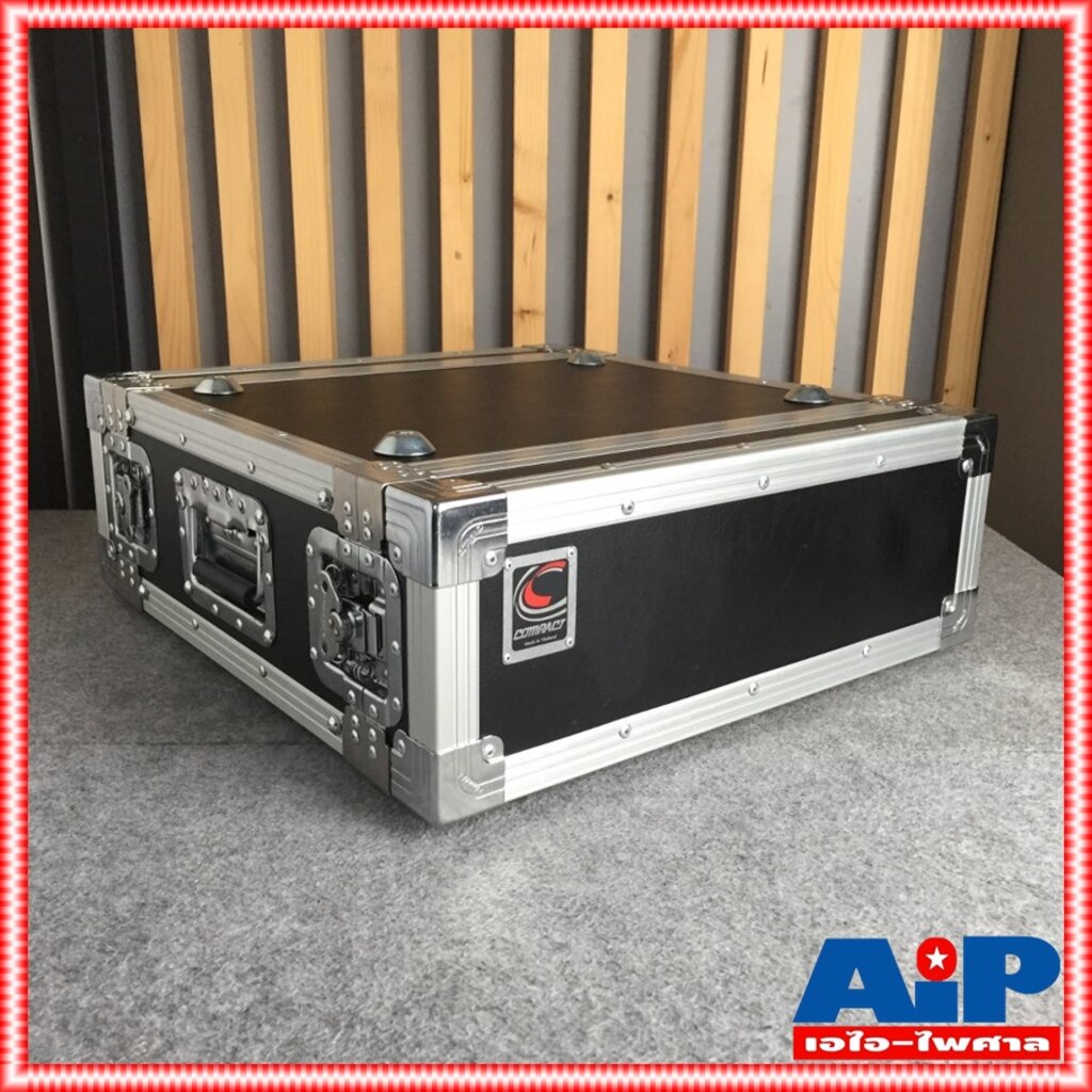 COMPACT RACK เครื่องเสียง SD3U 2ฝาหน้า-หลัง ลึก16นิ้ว ผิวสีดำ แร็คเครื่องเสียง แร็ค คอมแพ็ค แร็ค ...