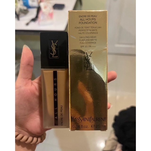 รองพื้นYSL 25ml เหลือ90% B55 สำหรับสาวผิวสองสี | Shopee Thailand