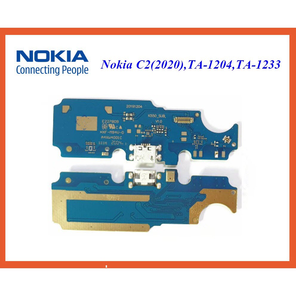 สายแพรชุดก้นชาร์จ Nokia C2(2020),TA-1204,TA-1233 | Shopee Thailand