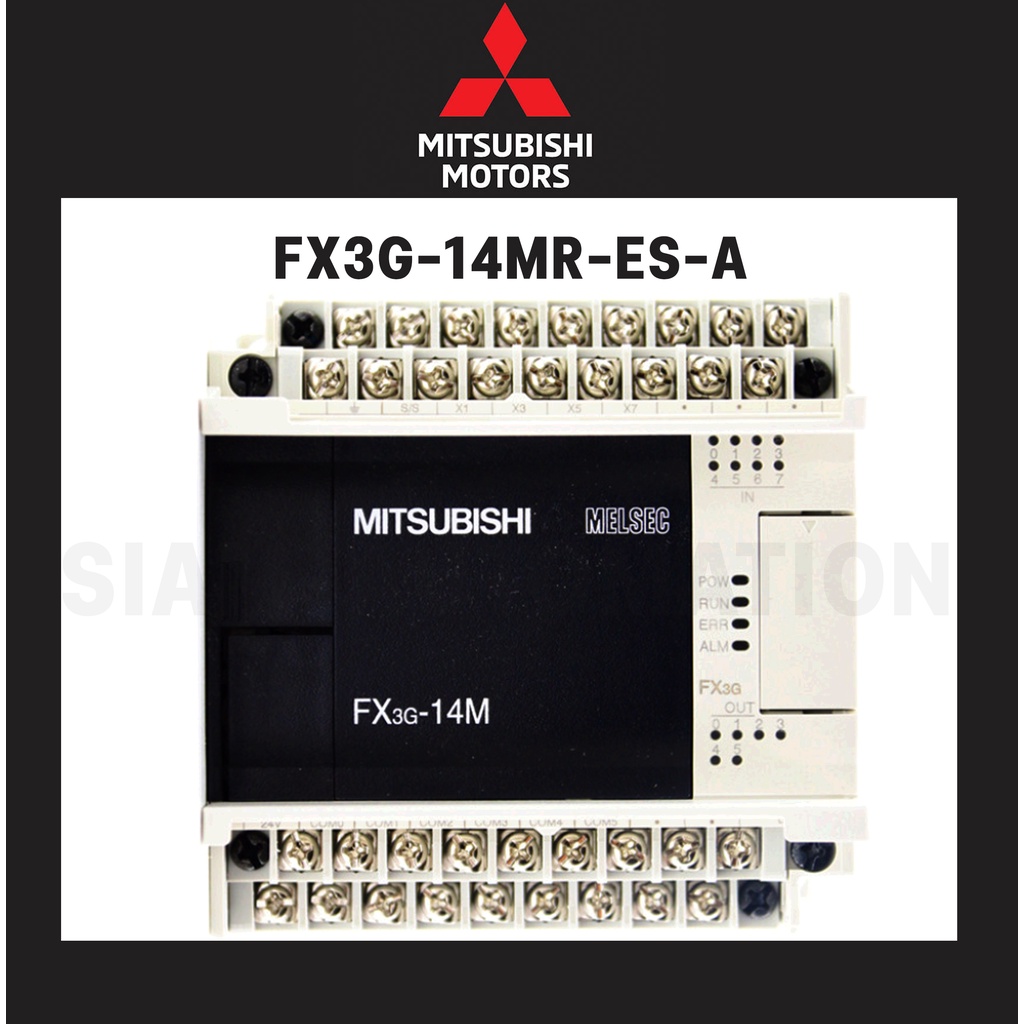 Plc Mitsubishi FX3G-14MR/ES-A (New) | Shopee Thailand