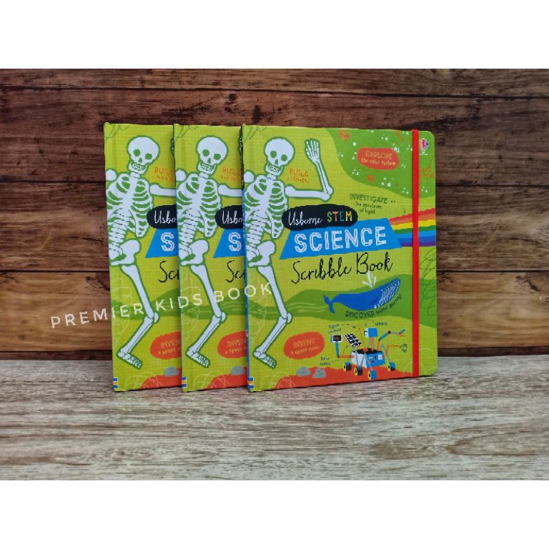 (New)Usborne STEM Science Scribble Book (Hardback) | Shopee Thailand