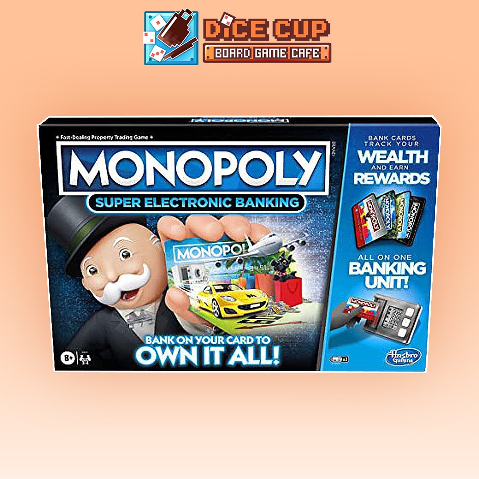 [ของแท้] Monopoly Ultimate Rewards: Super Electronic Banking Board Game ...