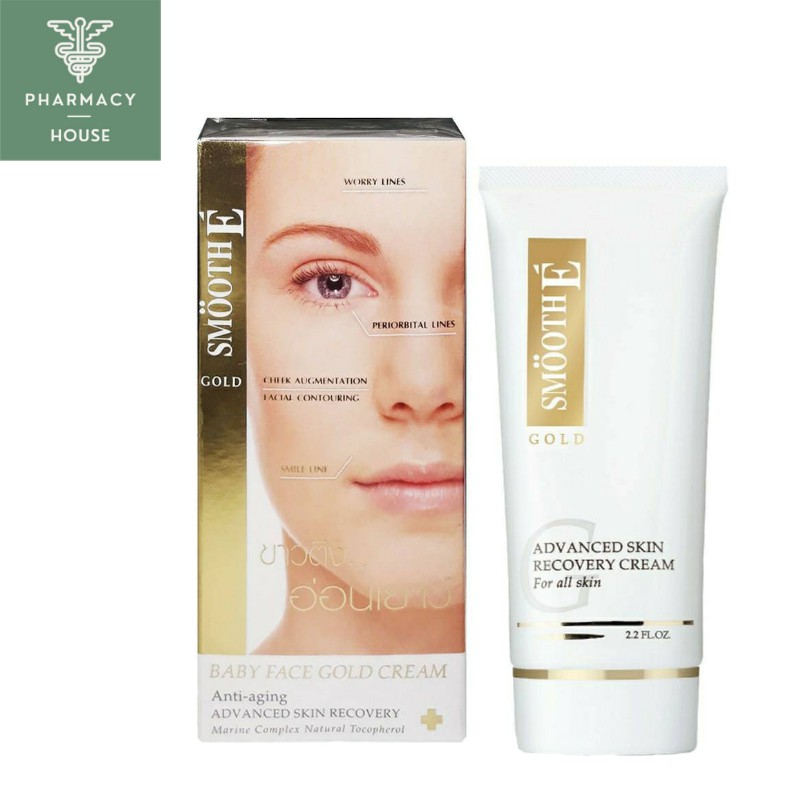 Smooth E Gold Advance Skin Recovery Babyface Cream | Shopee Thailand